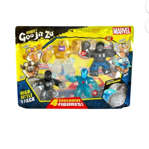 Toys | Heroes Of Goo Jit Zu Marvel Mega Battle Package Has A Little ...